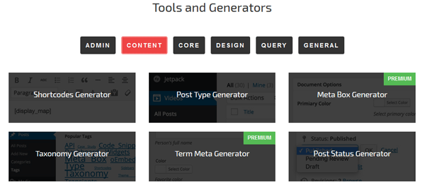 Generar código para WordPress con GenerateWP - DecodeCMS